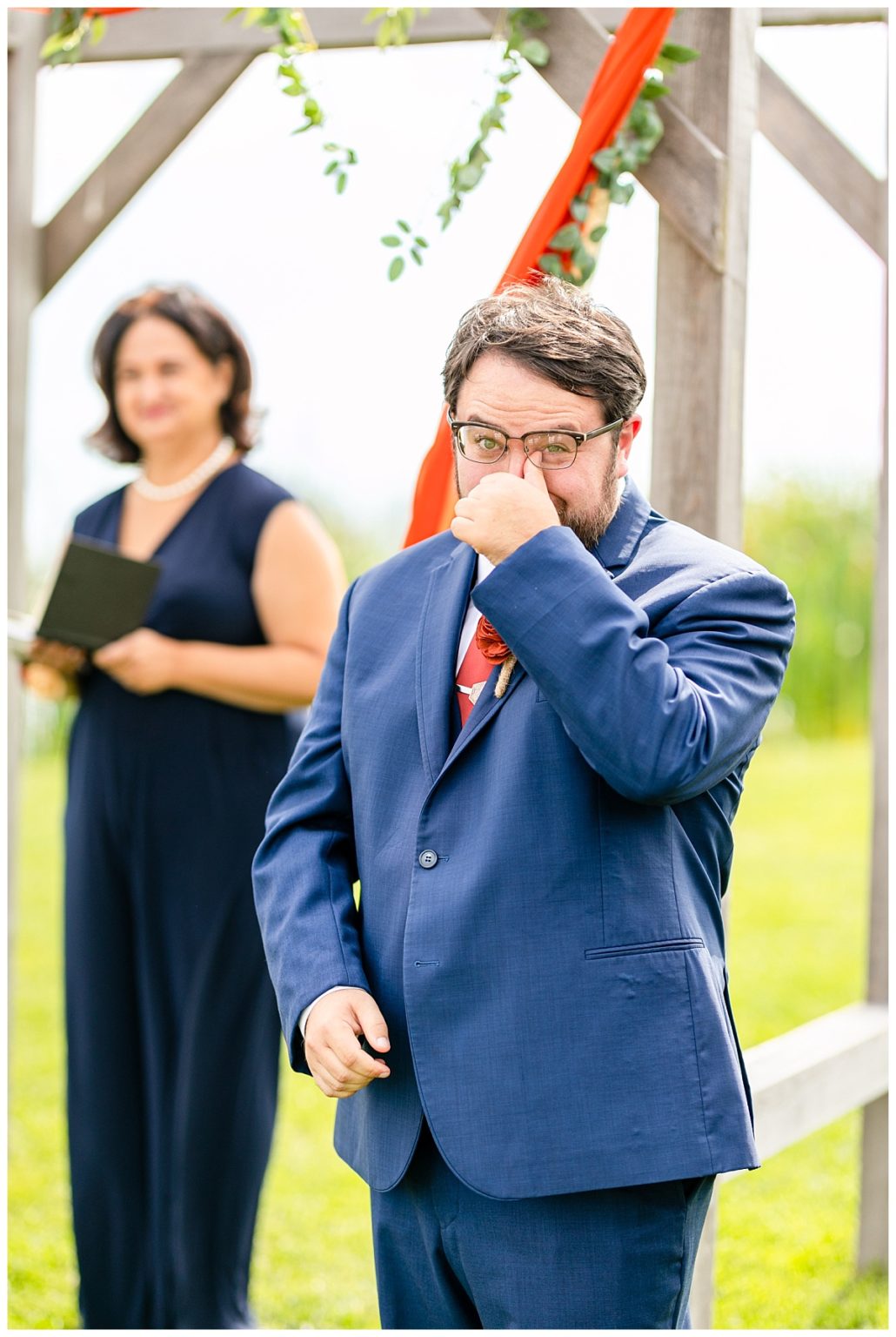 Andrea And Dylan’s Rustic Ties Wedding